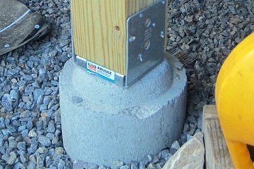 How to Set Deck Piers in Lees Summit, MO | Longhorn Decks